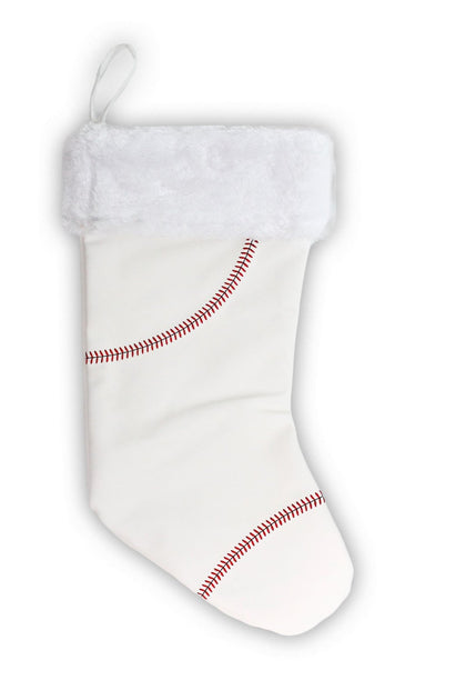 Sports Christmas Stockings made from actual sports ball materials ...